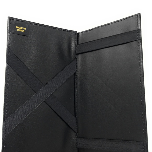 Wonder Wallet | Bags | Nwt Wonder Wallet Checkbook Size Black Leather ...